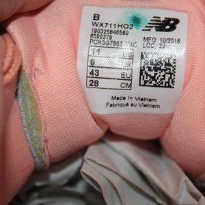 New Balance | Shoes | New Balance Ladies Peachgrey Running Shoes1m ...